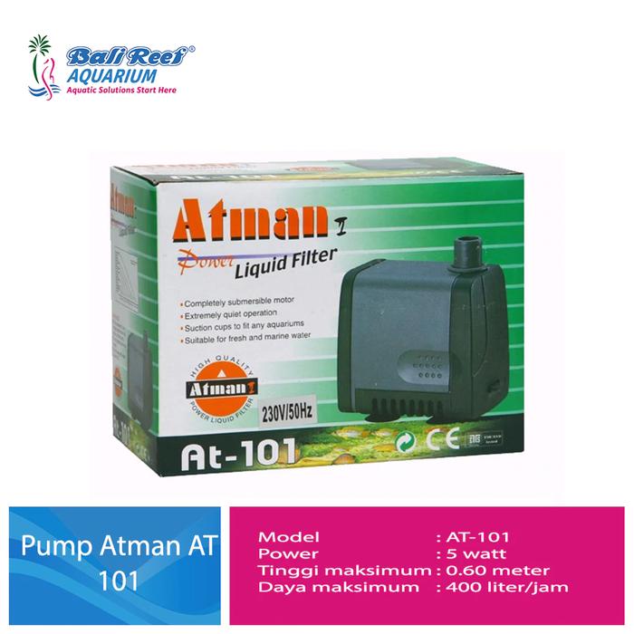 Jual Pompa Atman 101 Aquarium Atman At 101 Pompa Submersible Kecil Aquarium - Kota Denpasar ...
