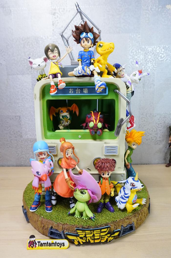 Jual Digimon statue resin - Wasp Studio - scale 1/10 re-cast - Jakarta ...