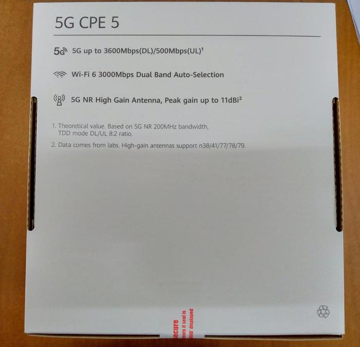 Jual Huawei Brovi Orbit 5g Router Wifi Cpe 5 H155-381 5g Wifi 6 3.6gbps ...
