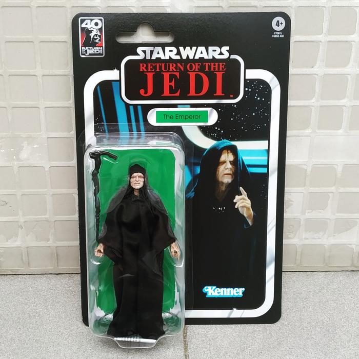 Jual STAR WARS BLACK SERIES RETRO EMPEROR PALPATINE ROTJ RETURN OF THE ...