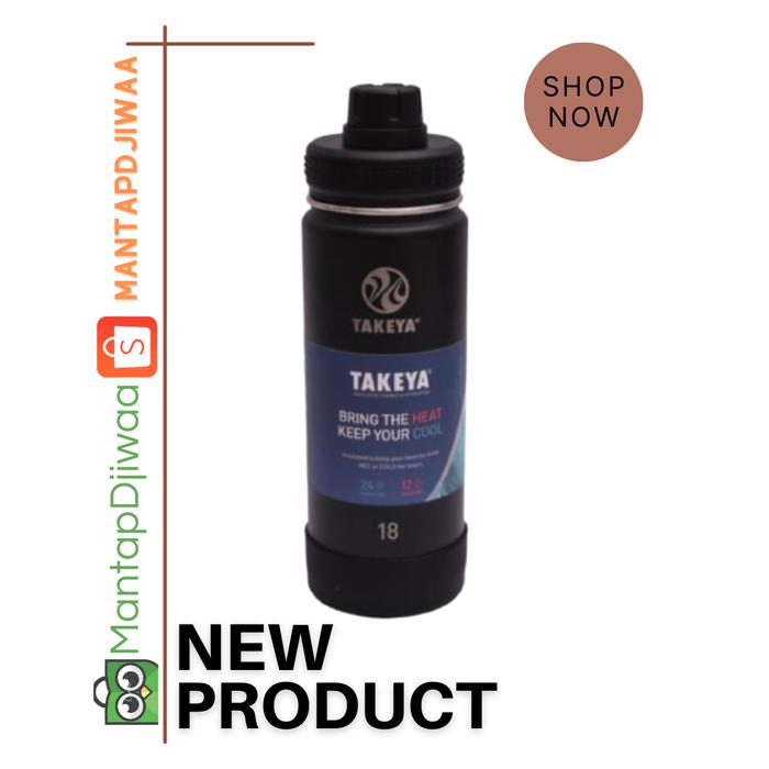 Jual Takeya 530 Ml Botol Vacuum Flask Stainless - Hitam Onyx - Jakarta Selatan - MantapDjiwaa ...