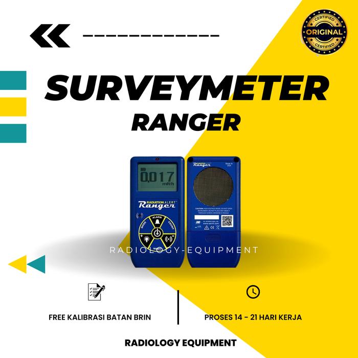 Jual SURVEYMETER RADIOLOGI / SURVEYMETER RANGER / SURVEYMETER - Kota ...
