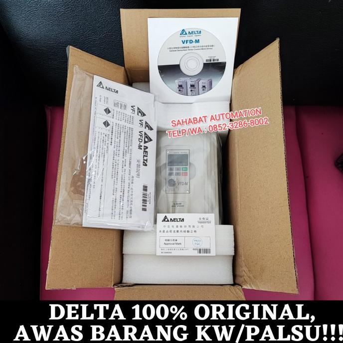 Jual Inverter Delta 1,5Kw 1,5 Kw 2Hp 220V Vfd 1Phase 3Phase 220V ...
