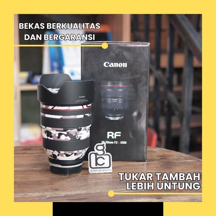 Jual LENSA CANON RF 28-70mm F2 F 2 L USM - LIKE NEW - ARMY - Kota Surabaya - GUDANG KAMERA ...