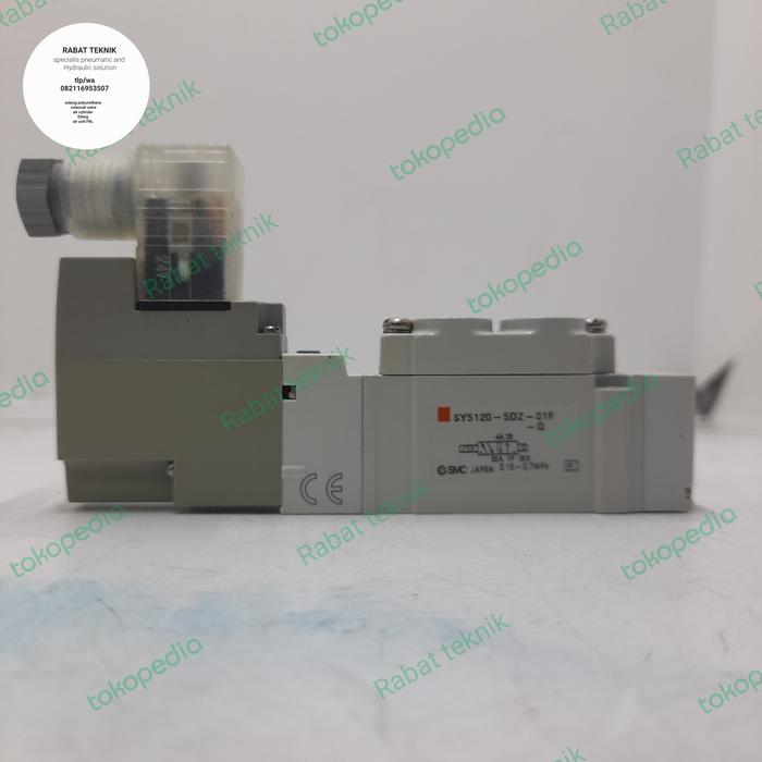 Jual SOLENOID VALVE SMC SY5120-5DZ-01F-Q - Jakarta Barat - Rabat teknik | Tokopedia