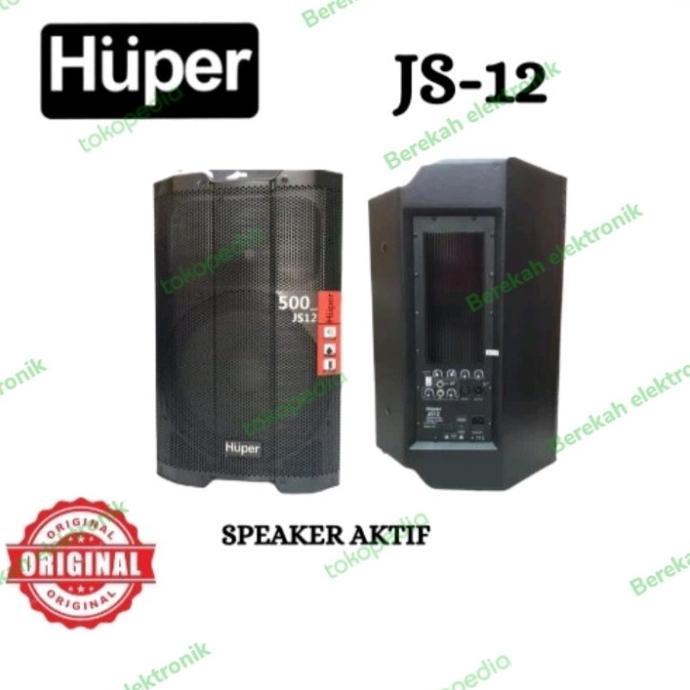 Jual Speaker Hupper Js 12 Speaker Aktif 15 Inch Original Garansi Resmi ...
