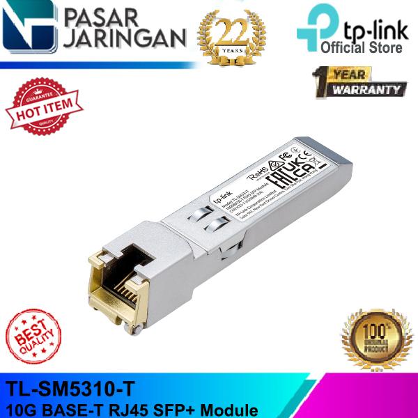 Jual Tp-link TL-SM5310-T 10G BASE-T RJ45 SFP+ Module - SM5310-T ...