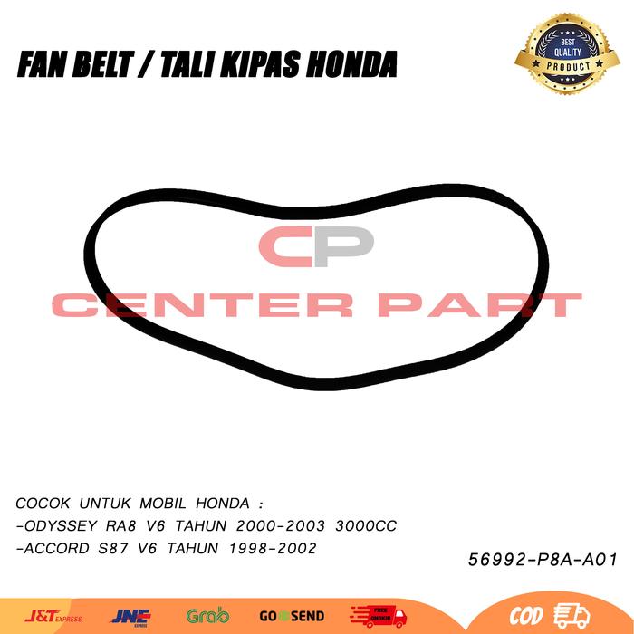 Jual fan belt fanbelt accord s87 v6 1998 2000 2001 2002 4PK 1115 - Jakarta Utara - Center Part ...