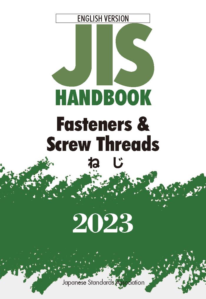 Jual Buku Teknik Standard JIS Handbook Fasteners & Screw Threads 2023 ...