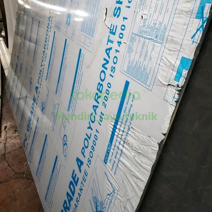 Jual polycarbonate sheet/lembaran 4 mm x 122cm x 244cm - Jakarta Barat - Mandiri_jaya teknik ...