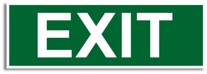 Jual STIKER JALUR EVAKUASI DAN TITIK KUMPUL - EXIT - Kab. Sidoarjo ...