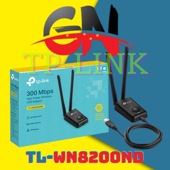 Jual TP-LINK,TL-WN8200ND 300Mbps HighPowerWireless USB Adapter/TL ...