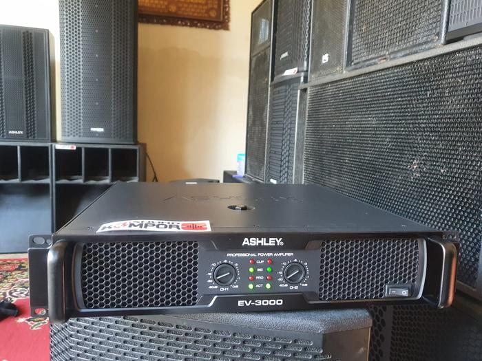 Jual POWER AMPLIFIER ASHLEY EV3000 / EV 3000 / EV-3000 - Kab. Magetan ...