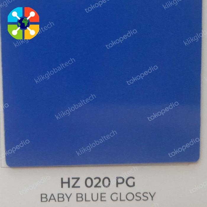 Jual HOMEGA HPL SOLID GLOSSY HZ 020 PG Baby Blue Glossy - Jakarta Pusat ...