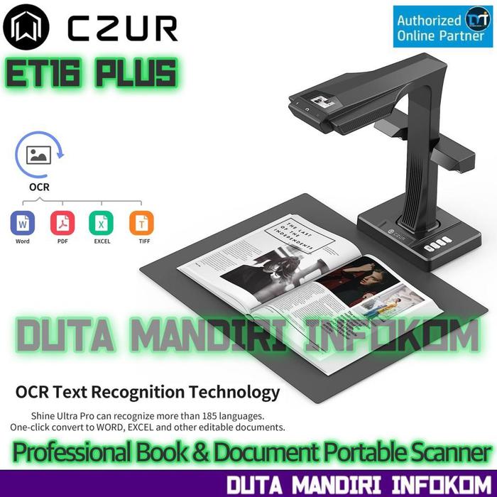 Jual CZUR ET16 Plus - Professional Advanced Book & Document Scanner A3 - Jakarta Pusat - Duta ...