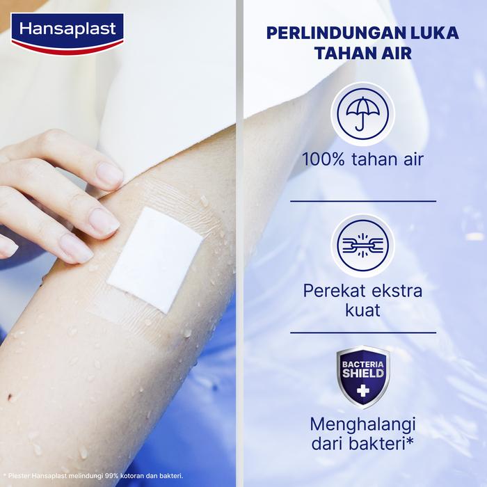 Jual Hansaplast Aqua Protect Steril Xl - Twin Pack - Plester Luka Besar ...