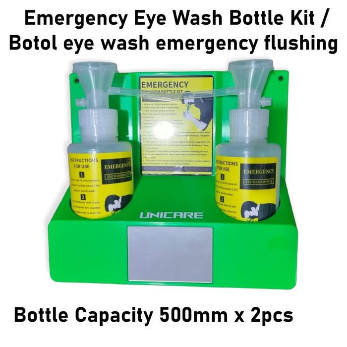 Jual EMERGENCY EYE WASH BOTTLE KIT / BOTOL EYEWASH EMERGENCY FLUSHING ...
