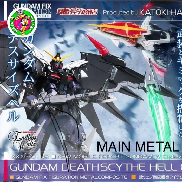 Jual GUNDAM FIX FIGURATION METAL COMPOSITE Deathscythe Hell (EW ver) - Kota Tangerang Selatan ...