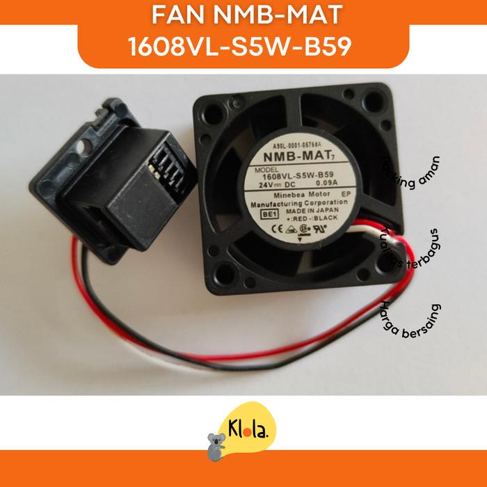 Jual 1608VL-S5W-B59 A90L-0001-0575#A/0676#A FAN NMB-MAT - Kab. Bogor - Klola | Tokopedia