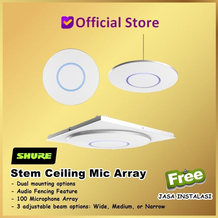Shure Ceiling Tile Mic Array | Shelly Lighting
