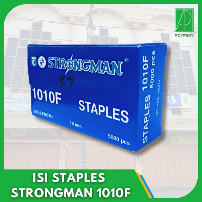 Jual Isi Staples Strongman 1010.F - Kota Semarang - adypeny | Tokopedia