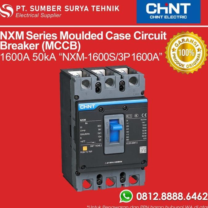 Jual Moulded Case Circuit Breaker (Mccb) "Nxm-1600S/3P 1600A" 50Ka Chint - Jakarta Selatan ...