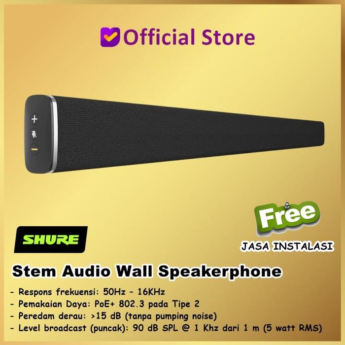 Promo Shure Stem Audio Wall Wall1 Speaker Speakerphone Cicil 0% 3x - Jakarta Barat - DUNIA ...