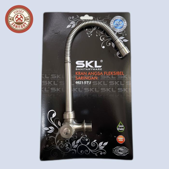 Jual Kran Angsa Fleksibel SKL Stainless / Keran Cuci Piring Fleksibel ...