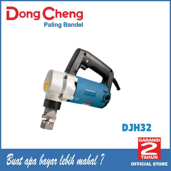 Jual Dongcheng Nibbler Cutter / Mesin potong Plat Besi 3,2mm DJH32 - Jakarta Barat - DongCheng ...