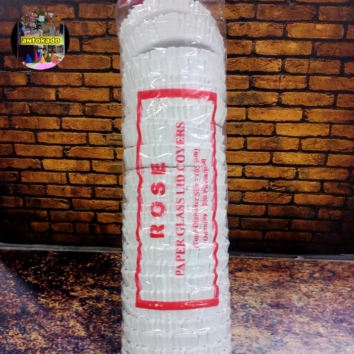 Jual Tutup Gelas Kertaspaper Glass Covers Jakarta Selatan Antokado Tokopedia