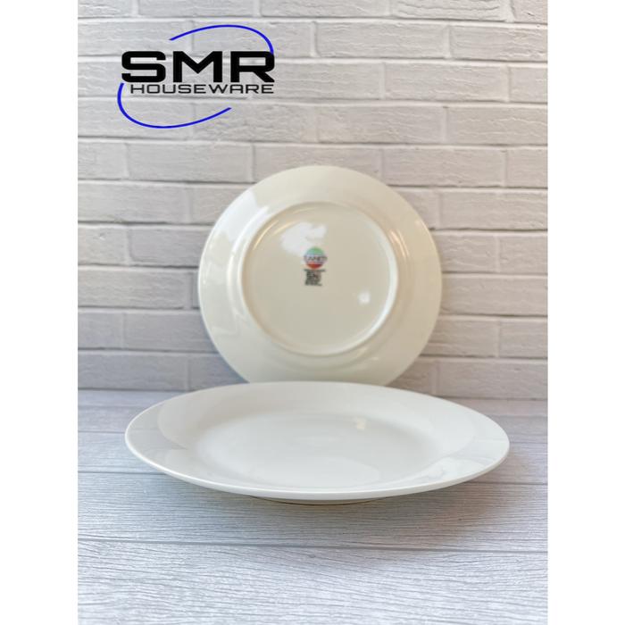 Jual PIRING MAKAN KERAMIK CEPER PUTIH POLOS UKURAN 9 INCHI - Jakarta ...