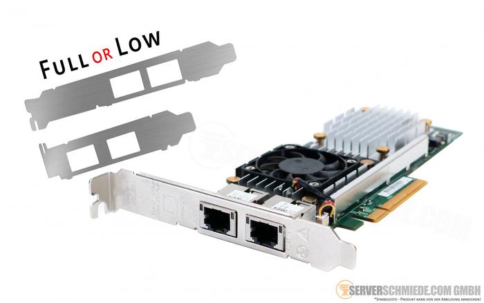 Jual Lan Card 2 Dual Port 10G RJ45 Ethernet Broadcom BCM57810 Mikrotik ...