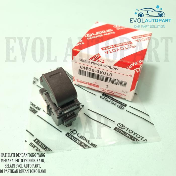 Jual Single Switch Power Window Anak Saklar Innova 2004 - 2015 Original ...