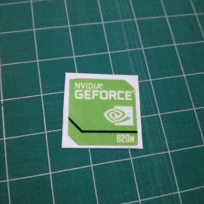 Jual Stiker Nvidia Geforce Series - 820M - Kab. Cirebon - Djong ...
