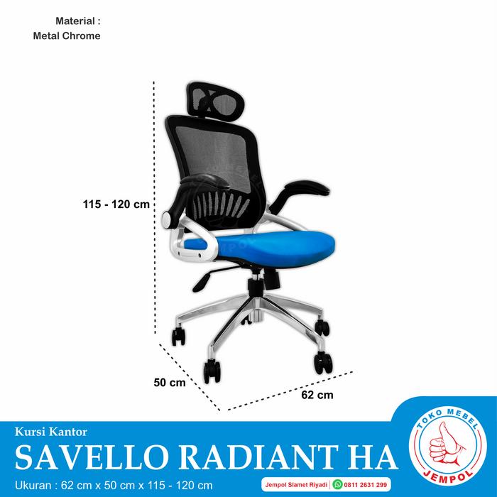 Jual Kursi/Kursi Kantor Savello Radiant HA/Kursi Staff/Kursi Gaming ...