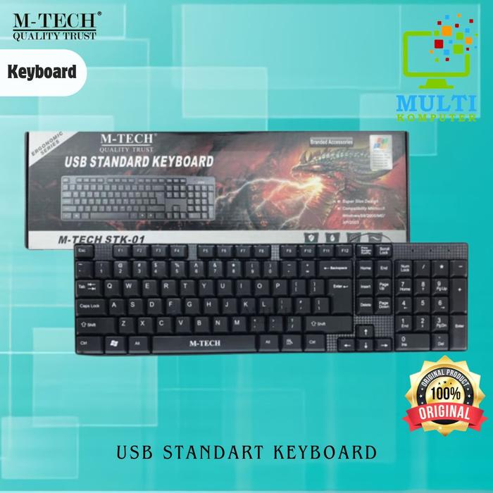 Jual Keyboard Usb Standart - Jakarta Barat - MULTI KOMPUTER | Tokopedia