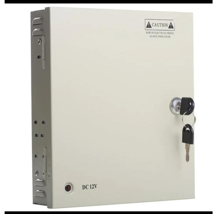 Jual psu 12v 15a box trafo power supply Taiwan cctv kamera lampu LED ...