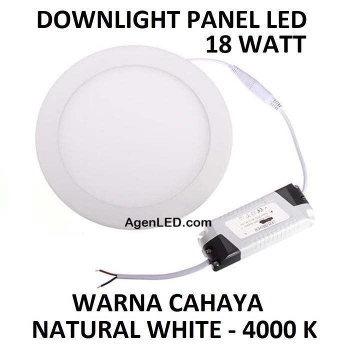 Promo Lampu Downlight LED Panel 18W TIPIS 18 W Watt 4000 K BULAT INBOW ...