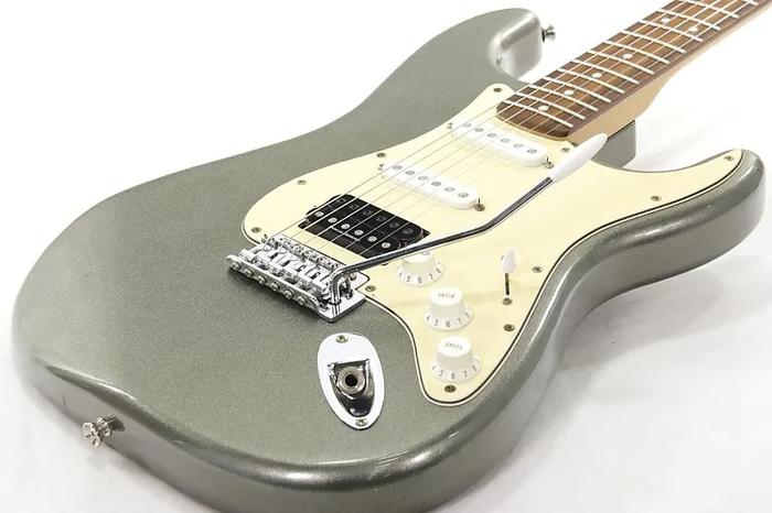 Jual Squier Vintage Modified Stratocaster HSS Gun Metal Grey Guitar ...