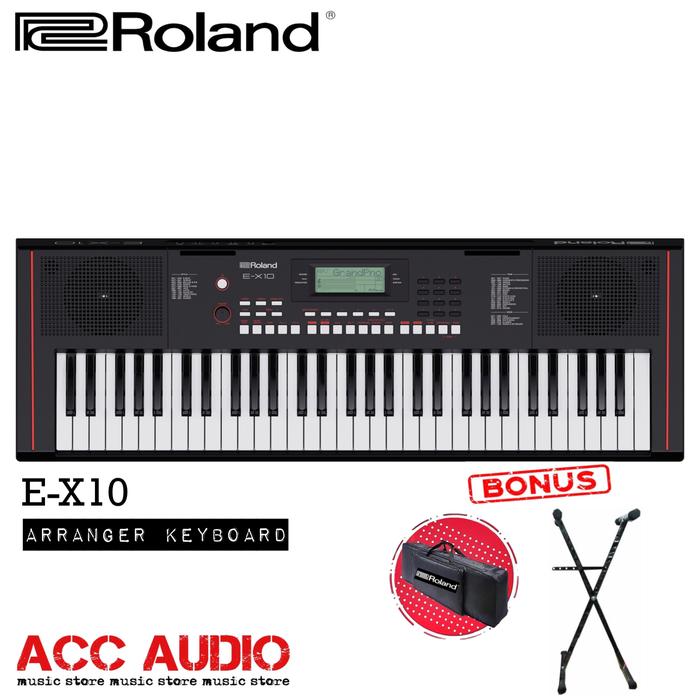 Jual Keyboard ROLAND E-X10 / EX10 / EX 10 Paket - Jakarta Barat - ACC Audio | Tokopedia