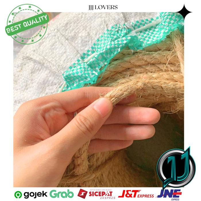 Jual Tali Tambang Kecil 8mm Tampar Manila Goni Rami Dadung Kapal Grosir ...