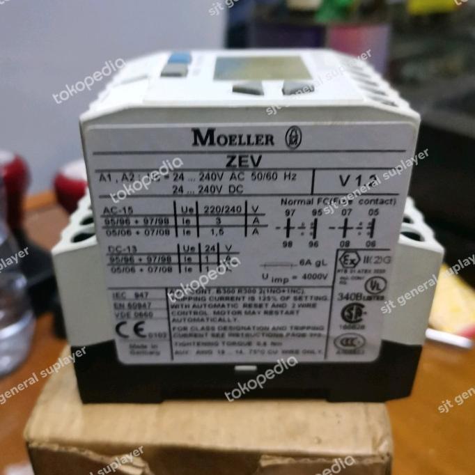 Jual Moeller Zev Electronic Motor Protection Relay - Jakarta Barat ...