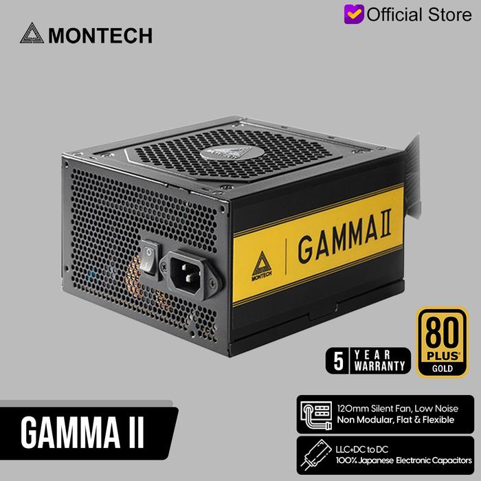 Promo MONTECH GAMMA II 650W 80 Plus Gold ATX PSU Cicil 0% 3x - Jakarta ...
