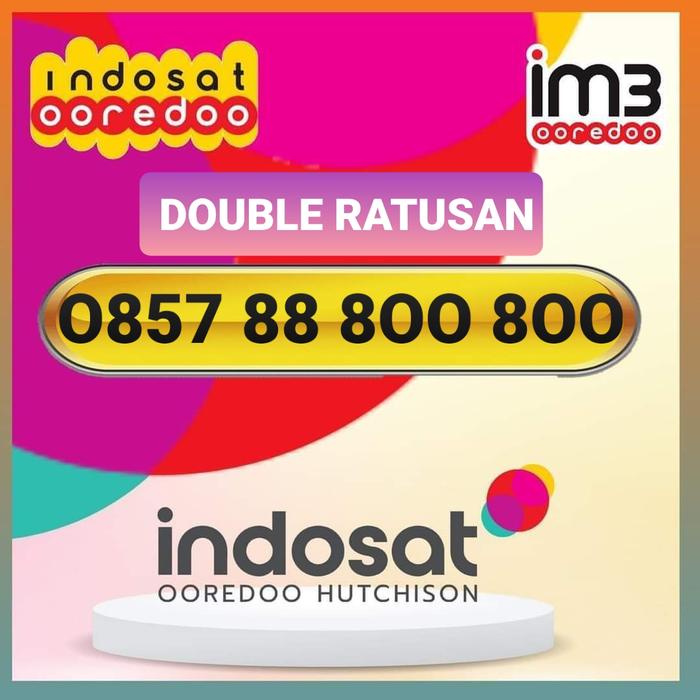 Jual Kartu Perdana Nomor Cantik Indosat O857 88 8OO 8OO ( RATUSAN ...