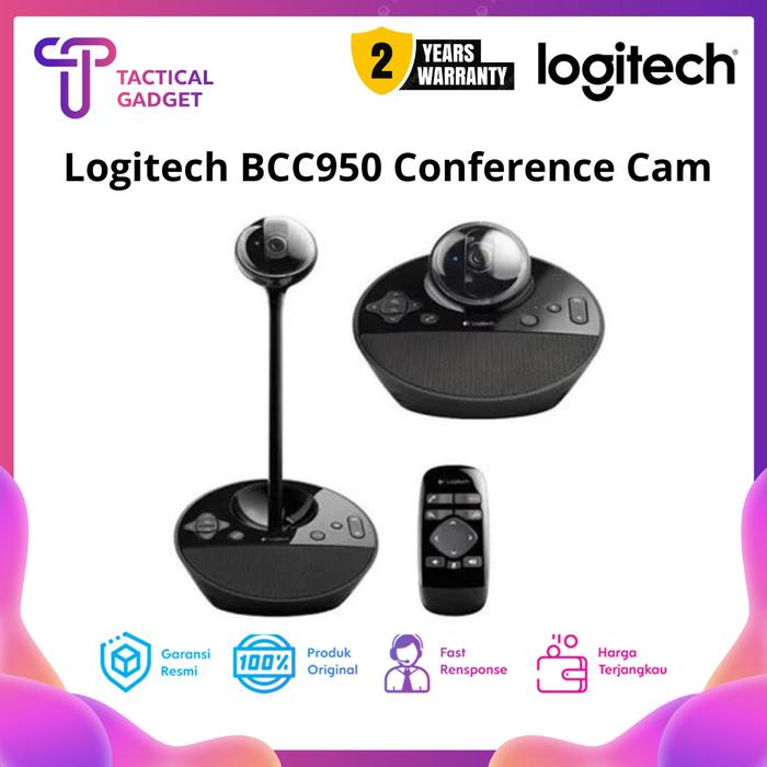 Jual Logitech BCC950 Video Conference Full HD 1080P Camera - Garansi ...