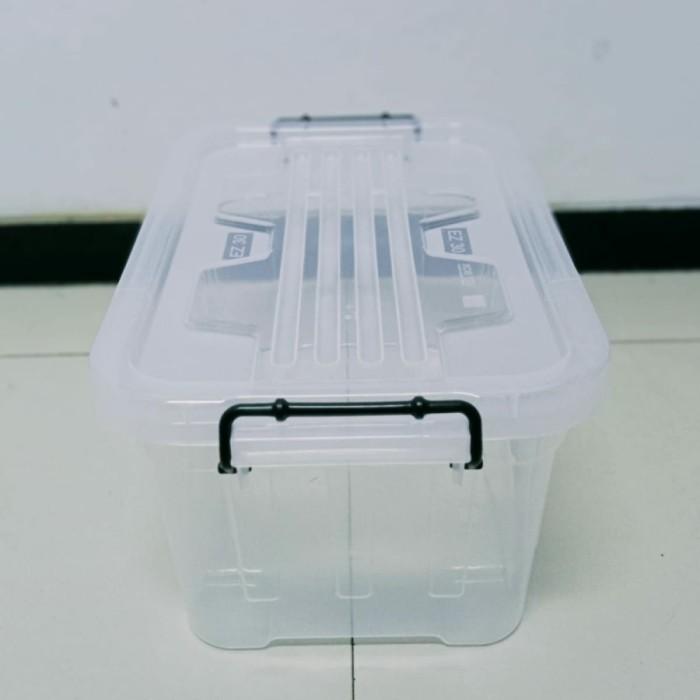 Jual Kargo Container Box 30 Liter EZY Bening Transparan Kotak Kontainer ...