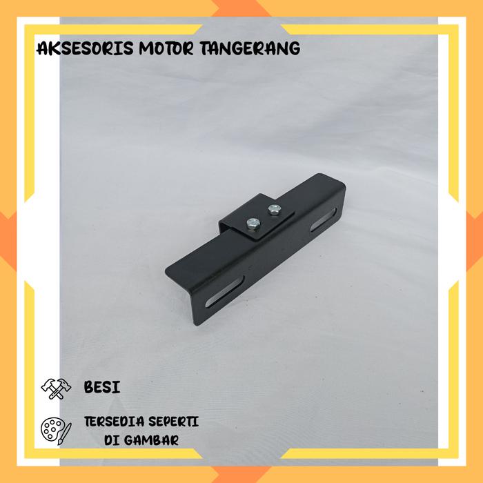 Jual DUDUKAN PLAT NOMOR BESI BRACKET PLAT NOMOR MOTOR LISTRIK T3 UINFLY ...