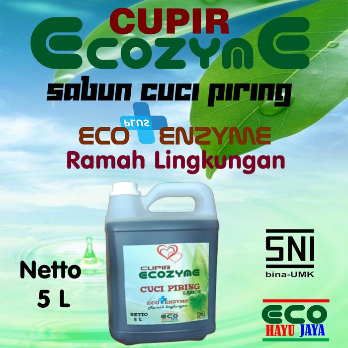 Jual Sabun Cuci Piring Ecozyme , Eco Enzyme, Eco Green - 5 L - Kab ...