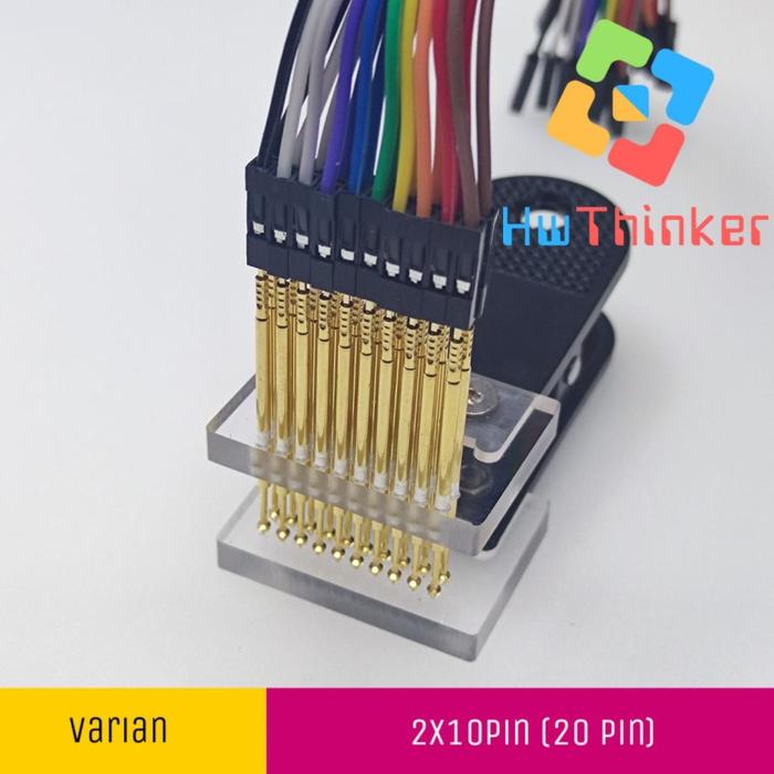 Jual Probe Clip Tool Test PCB IC Programming Clamp Pogo Pin 2.54mm ...