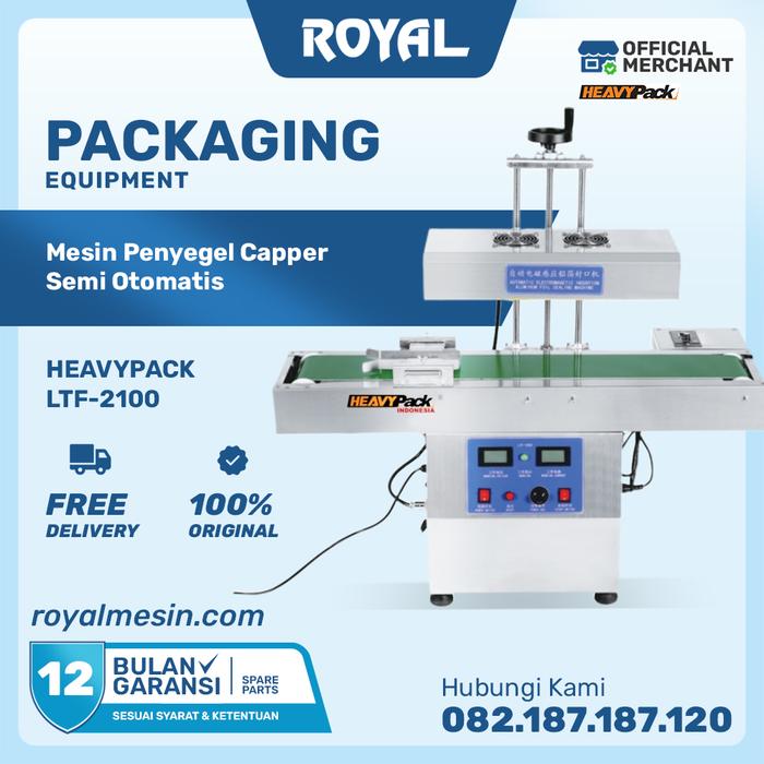 Jual Mesin Penyegel Capper Semi Otomatis HEAVYPACK LTF-2100 - Jakarta Barat - Royal By Membara ...